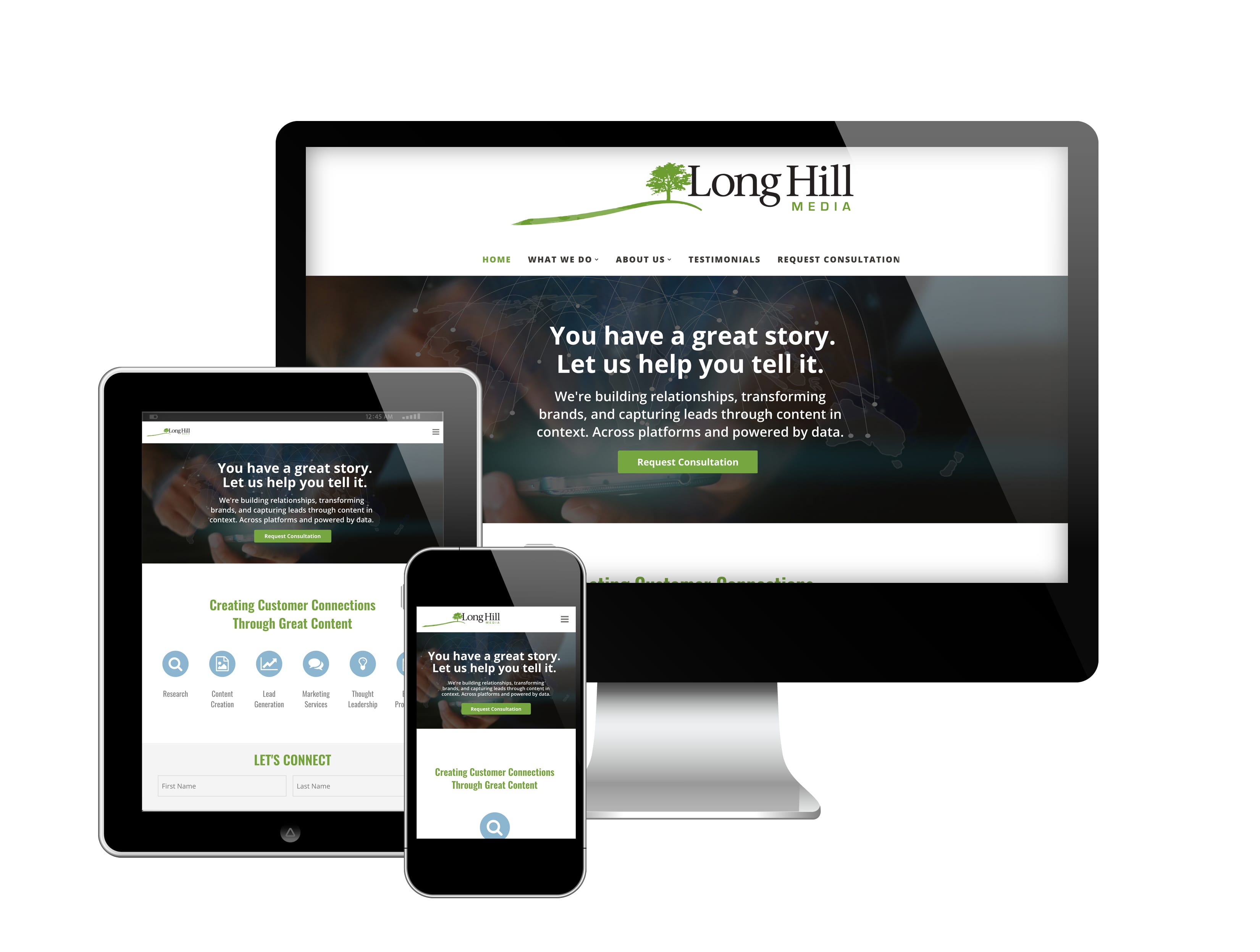 Featured Launch: Long Hill Media - First Arriving