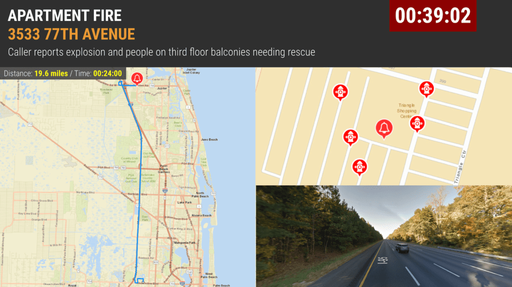 ENFORSYS - First Arriving Dashboards