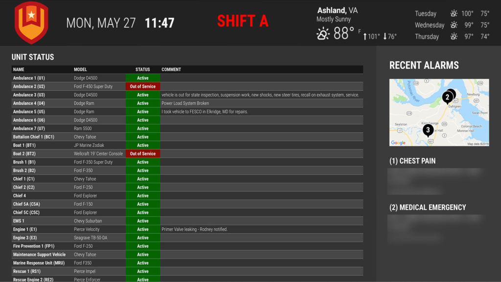 Fleetio - Fleet Status and Info - First Arriving Dashboards