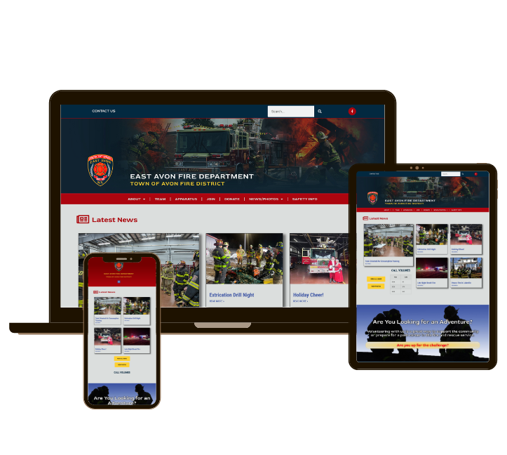 Recent Public Safety Website Launches - First Arriving