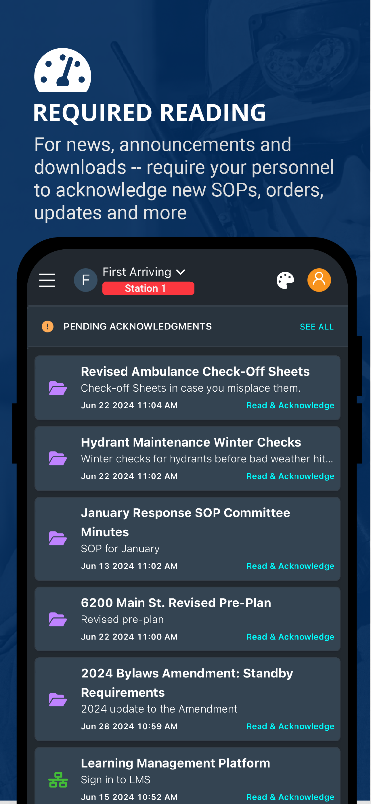 Web & Mobile - First Arriving